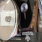 Amazon.com: WaxonWare 12.5 Inch Non Stick Wok With Glass Lid Coated ...