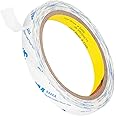 Amazon.com: 3M Double Sided Tape 0.5"×32.8Ft 1 Pack 9448A Double Coated Tissue Tape Adhesive ...