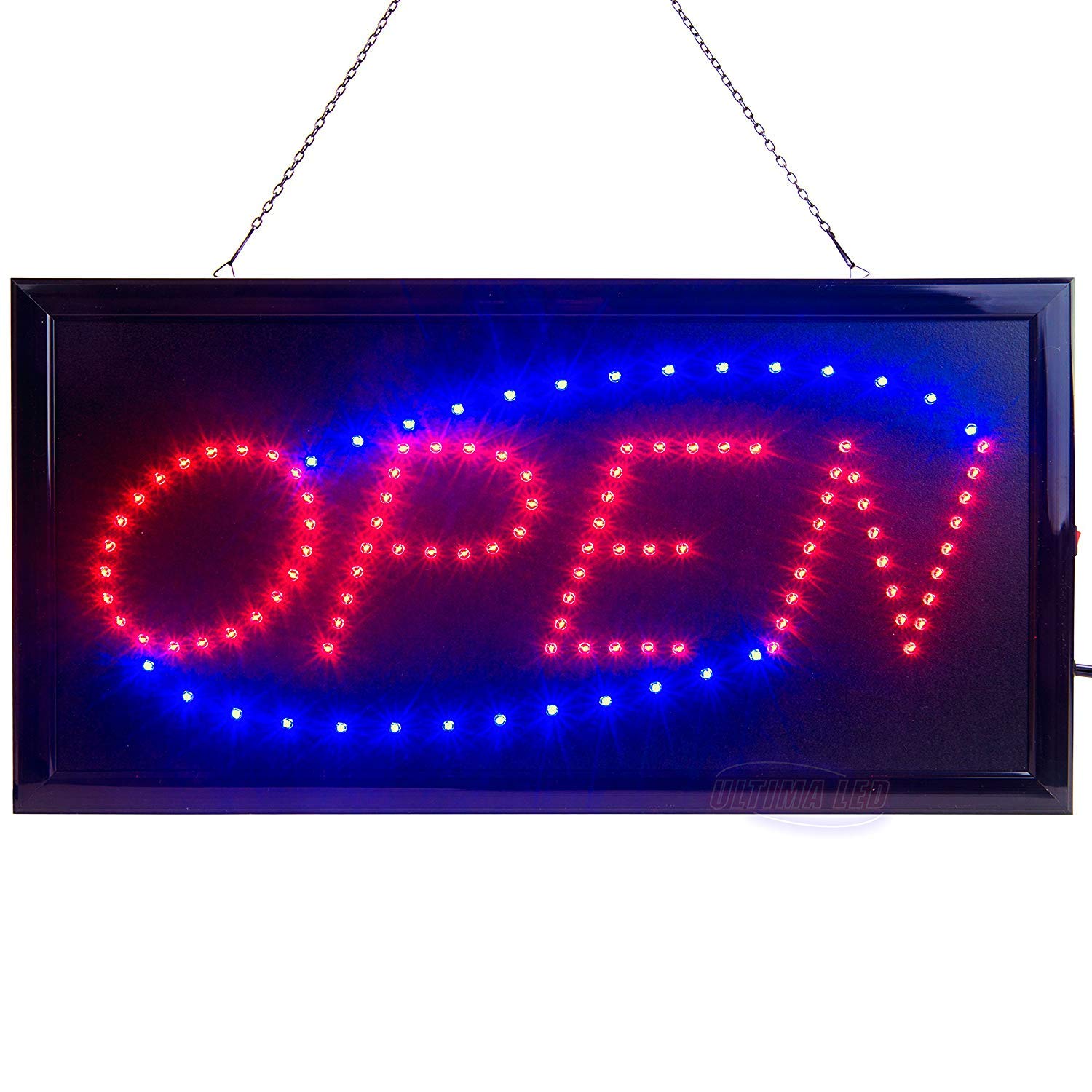 48 x 25cm LED Display Schild Leuchtschild Leuchtreklame Werbeschild ...