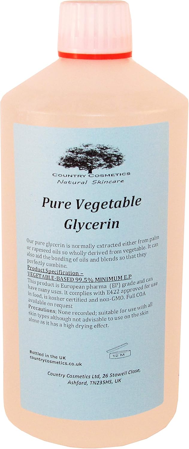 Pure Vegetable Glycerin 500ml: Amazon.co.uk: Beauty
