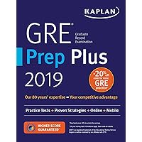 GRE Prep Plus 2019: Practice Tests + Proven Strategies + Online + Video ...