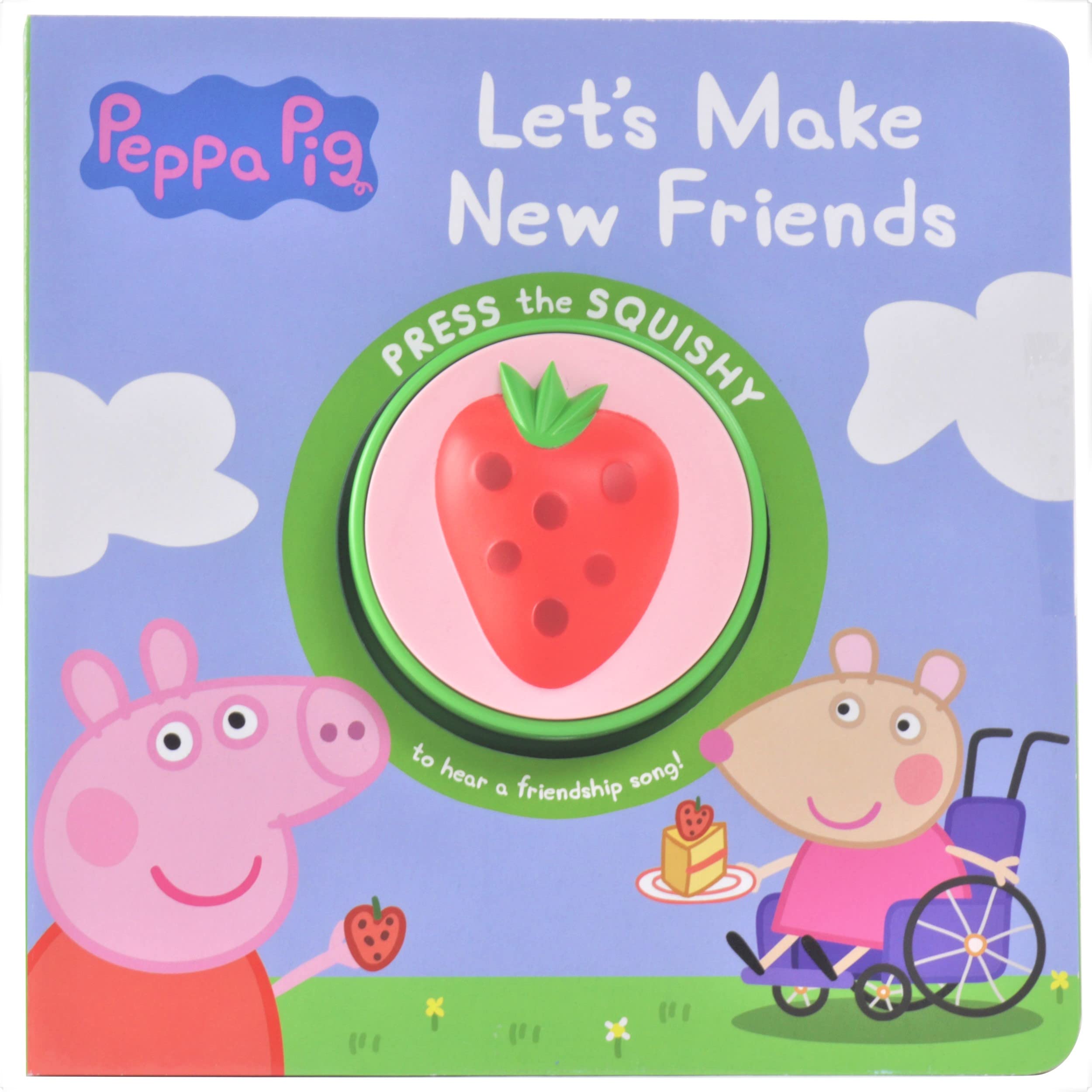 Mua Peppa Pig - Let’s Make New Friends! Squishy Button Sound Book - Satisfying Tactile and ...