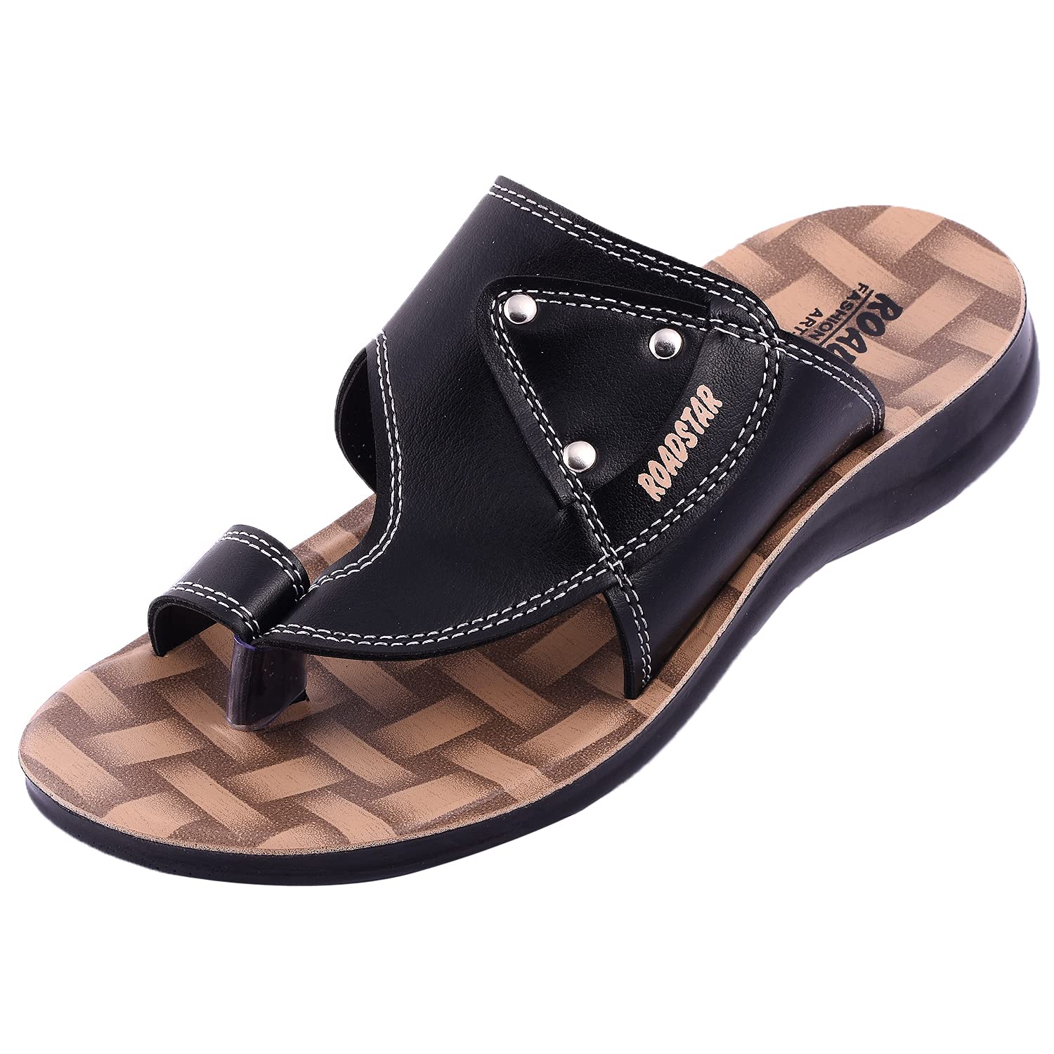 ROADSTAR Men's Slip-On Footwear Chappal | Slip-On Slippers For Men ...