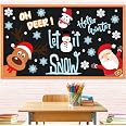 Cozy Christmas Decor Christmas Bulletin Board Set - OH Deer Countdown ...
