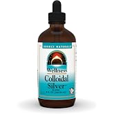 Amazon.com: Source Naturals Wellness Colloidal Silver 30 ppm, Supports ...