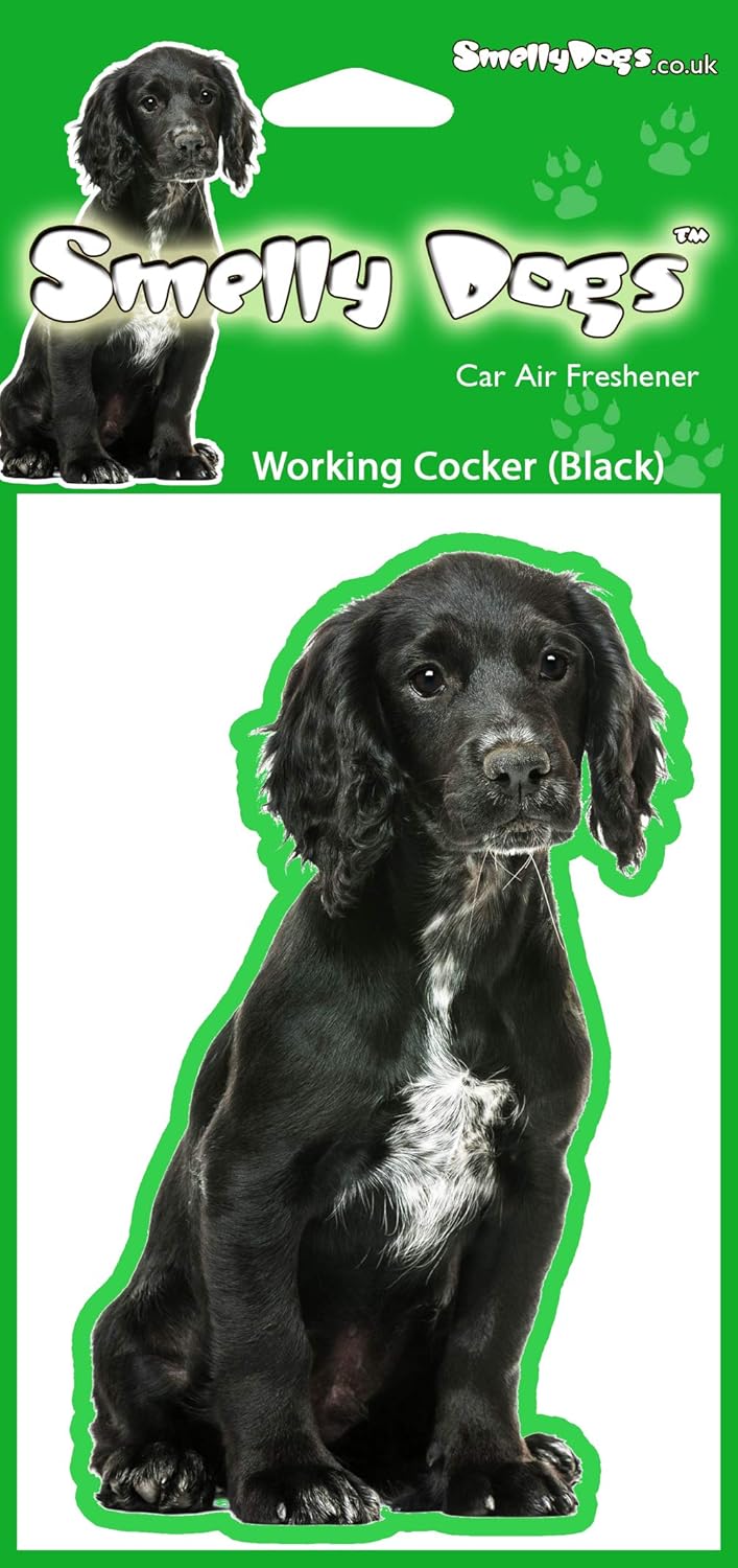 Working Cocker Spaniel Breed of Dog Fragrant Air Freshener Ideal Gift ...