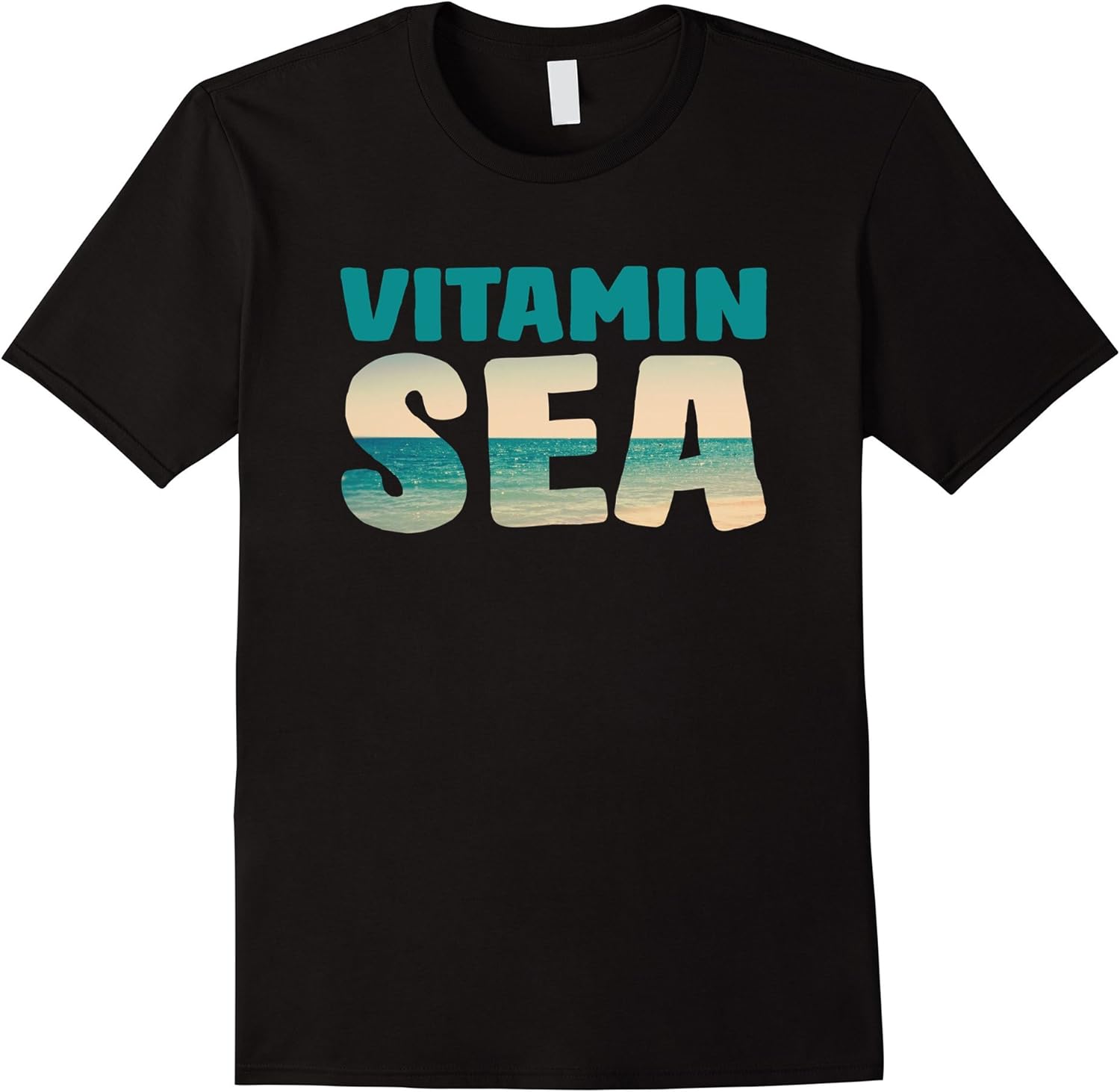 Amazon.com: Vitamin Sea T-Shirt - Cute Ocean Love Beach Shirt: Clothing