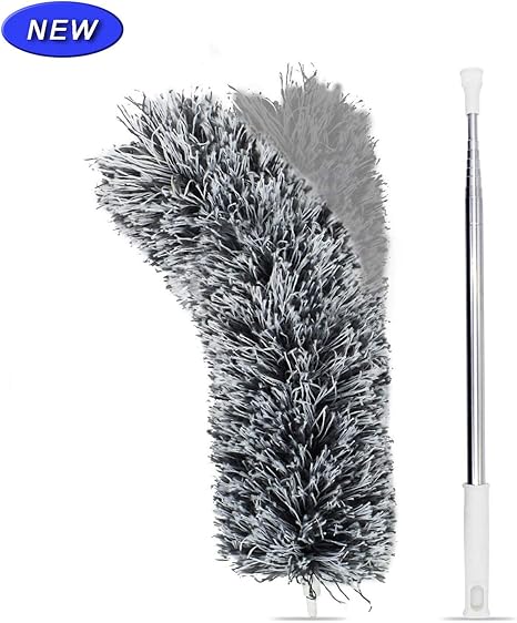 Extendable Microfiber with Extra Long 100 inches Telescopic Pole ...