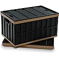 Amazon.com - Citylife 64L Collapsible Storage Bins with Lids Plastic ...