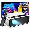 Amazon.com: Mini Projector, CiBest iPhone Projector 1080P Full HD, 2022 ...