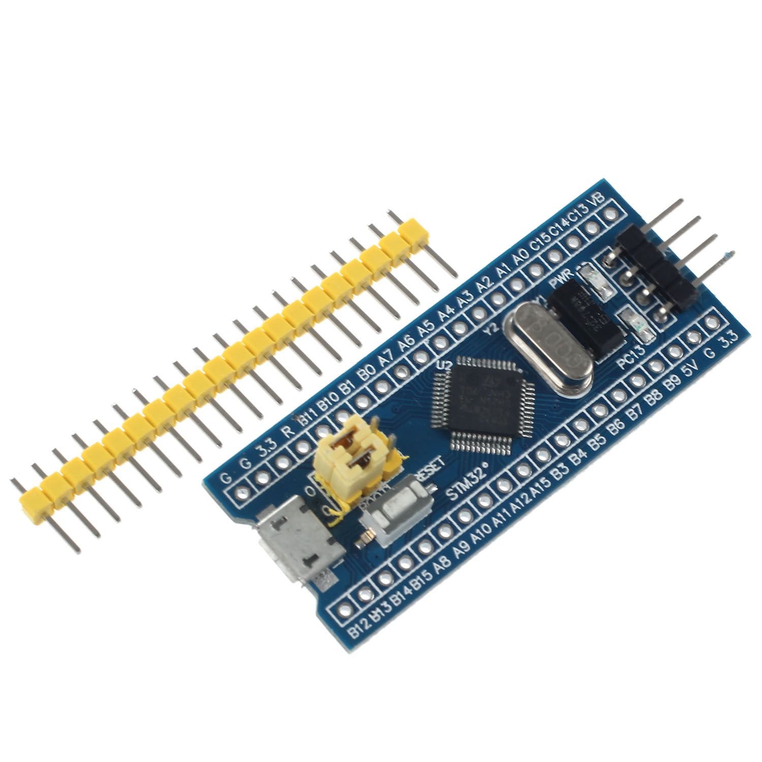 SODIAL STM32F103C8T6 UART STM32 Minimum System Development Board Module ...