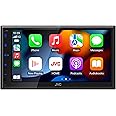 Amazon.com: JVC KW-M590BT Single Din/Double Din Car Stereo (50W x 4-Ch), L-Shaped Chassis Fits ...