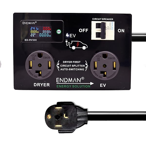 Splitvolt Safety Certified Splitter Switch NEMA 14-30, 48% OFF