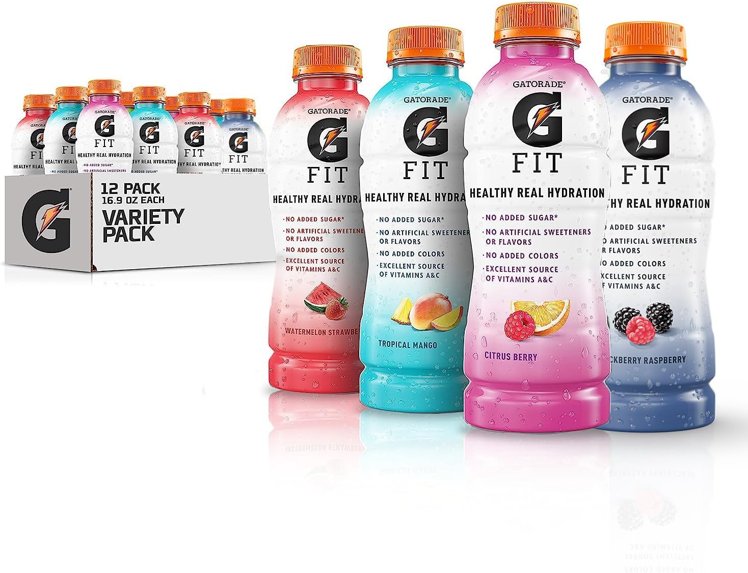 Gatorade Fit Electrolyte Beverage, Healthy Real Hydration, New 2.0 4 ...
