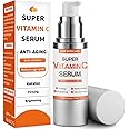 Amazon.com: Vitamin C Serum for Face Wrinkle & Age Spots Reduction: All-In-One Hydrating Anti ...