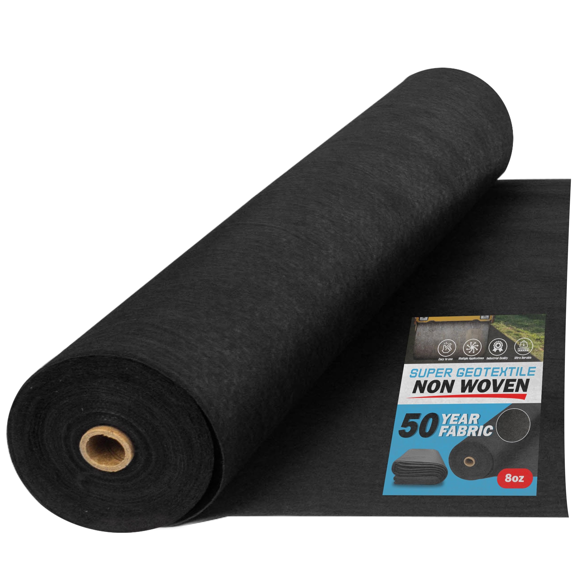 Mua Super Geotextile 4, 6, 8 oz Non Woven Fabric for Landscaping ...