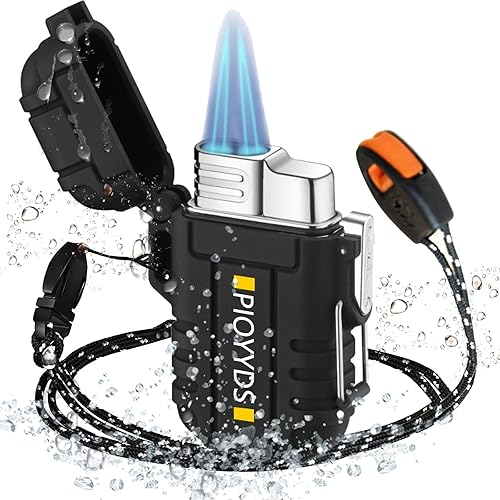 Torch Lighter,Dual Jet Flame Waterproof Lighter,Windproof Refillable ...