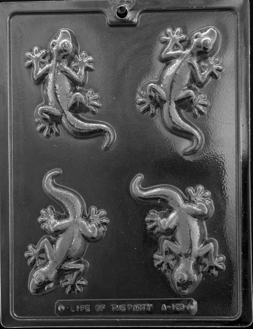 Amazon.com: Lizard Chocolate Mold - A133 - Includes Melting & Chocolate ...