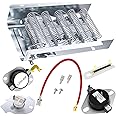 Amazon.com: 279838 W10724237 Dryer Heating Element Kit by Funmit, Fit ...