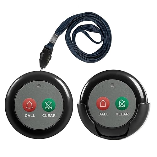 SYNLETT Wireless Call Buttons with Clear Call Dual Function for ...