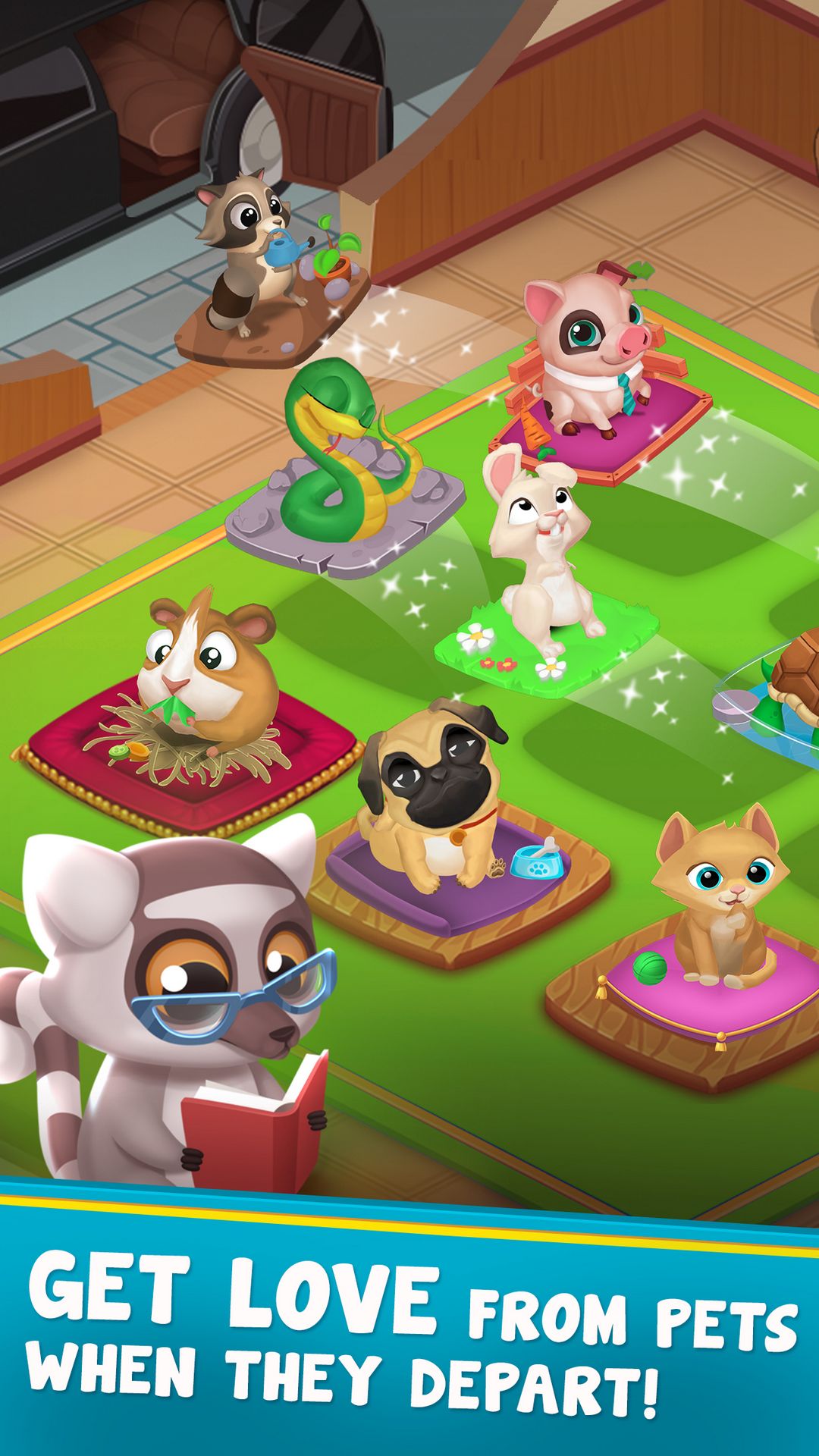 Pets Hotel - Idle Management Free Game for Kids and Parents Juegos ...