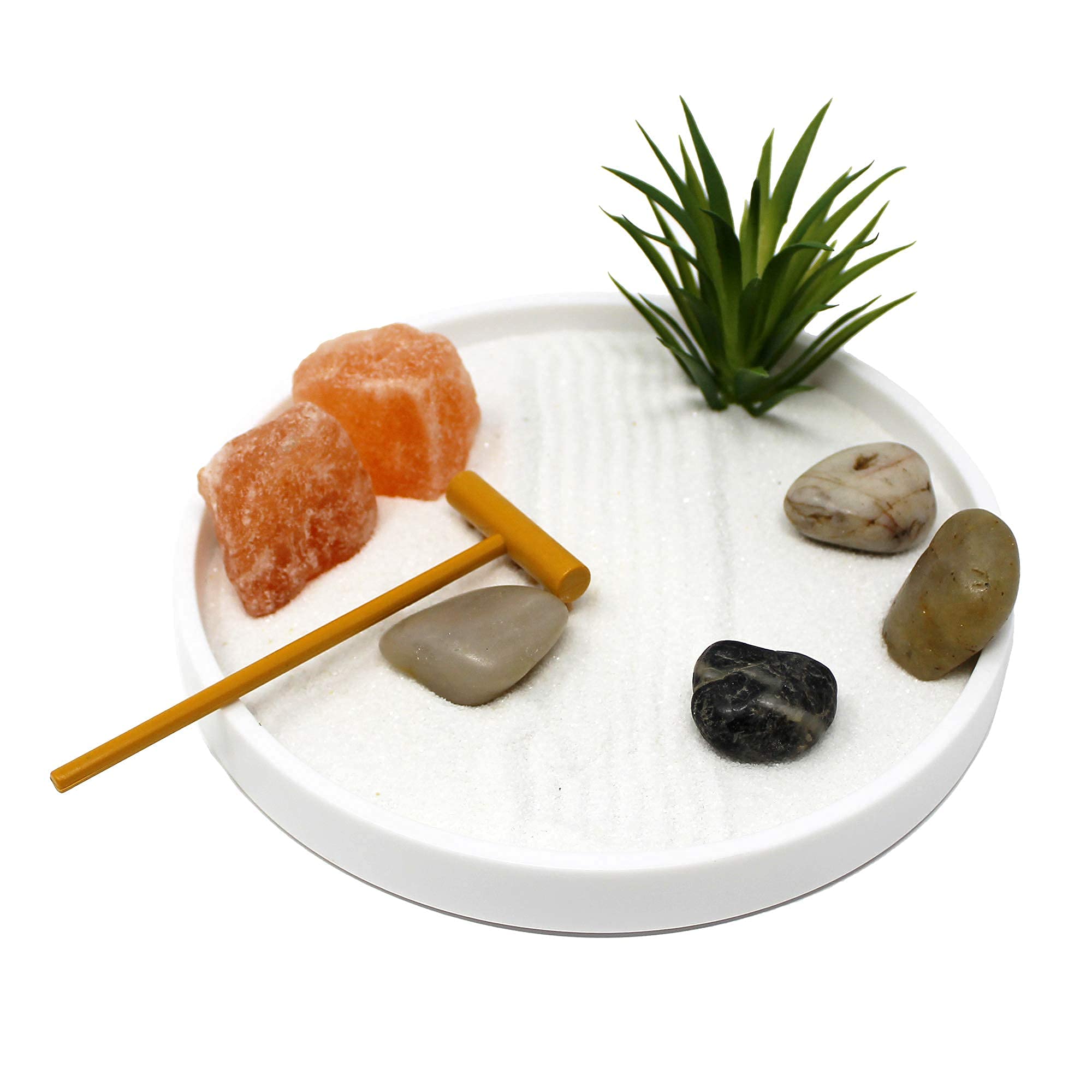 Mua Nature's Mark Mini Zen Garden Kit for Desk with White Sand, Rake ...