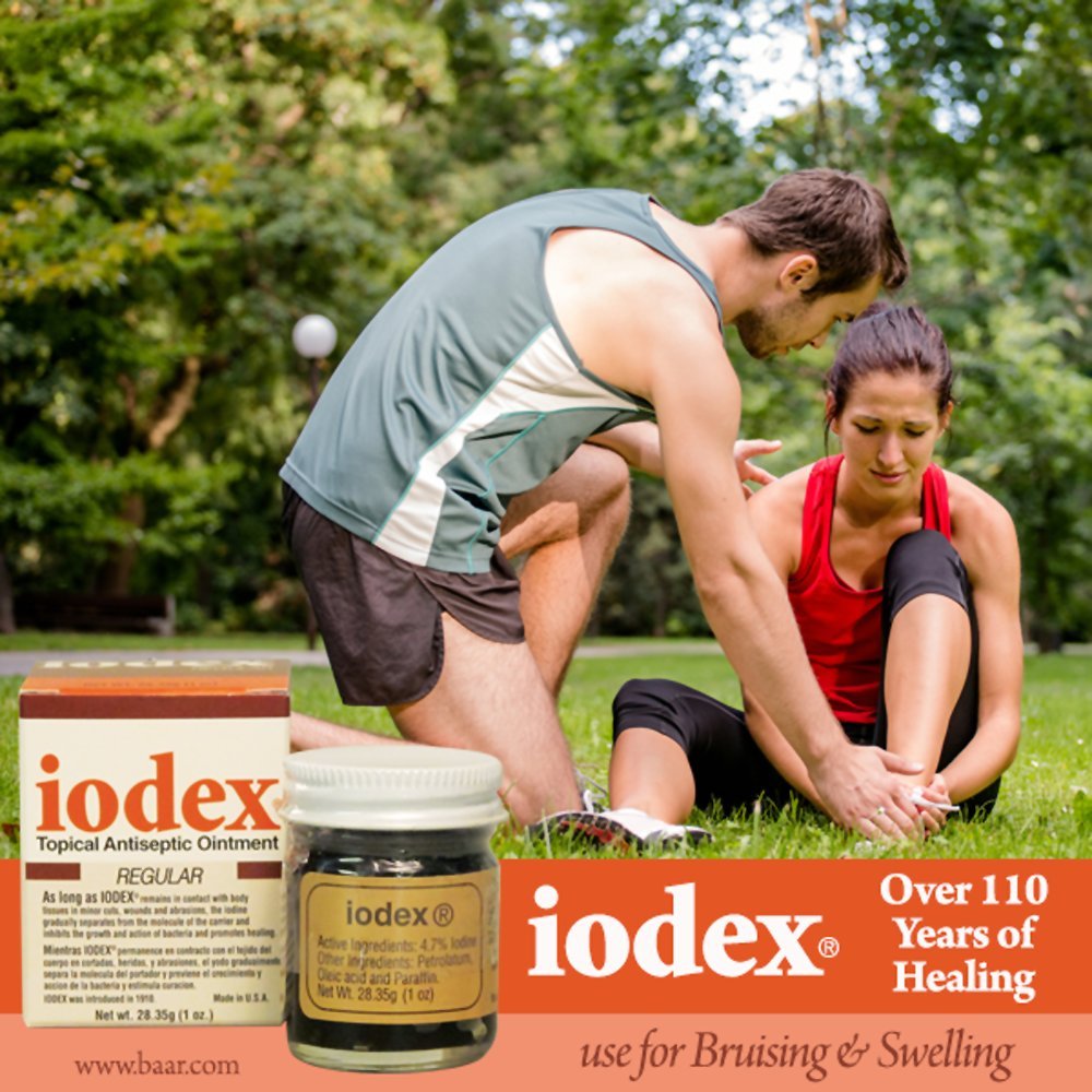 Mua BAAR Iodex Topical Healing Ointment, 4.7% Iodine for Infection ...