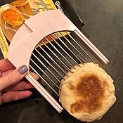 Amazon.com: English Muffin Splitter for Biscuit and Crumpets, Useful ...