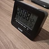 Funkwecker, Wecker Digital Funkuhr, Reisewecker mit: Amazon.de: Elektronik