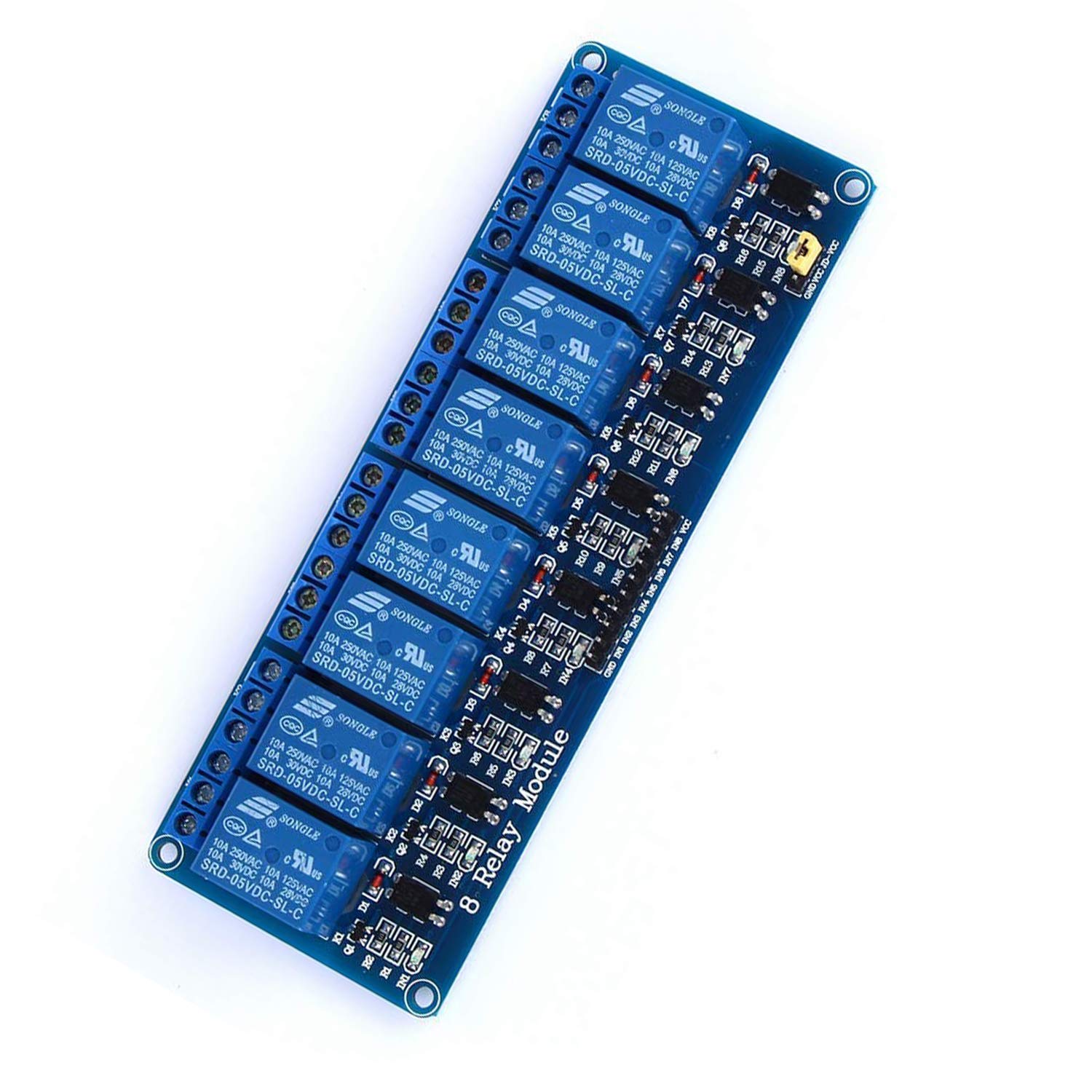 Mua 8 Channel DC 5V DC 230V Relay Module Control Board with Optocoupler ...
