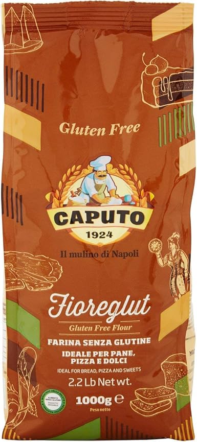 Caputo Fioreglut (1kg) - Italian Gluten Free Flour - Ideal for Bread ...