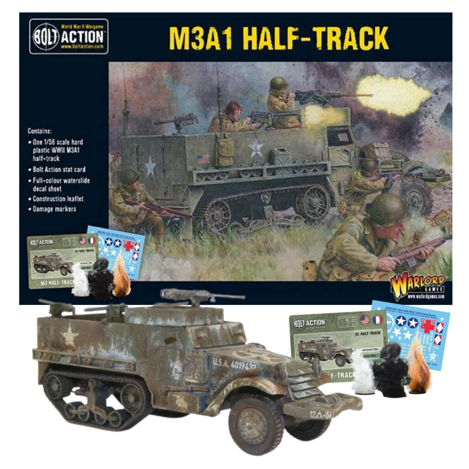 Mua Wargames Delivered - Warlord Games Bolt Action: M3A1 Half-Track, US ...
