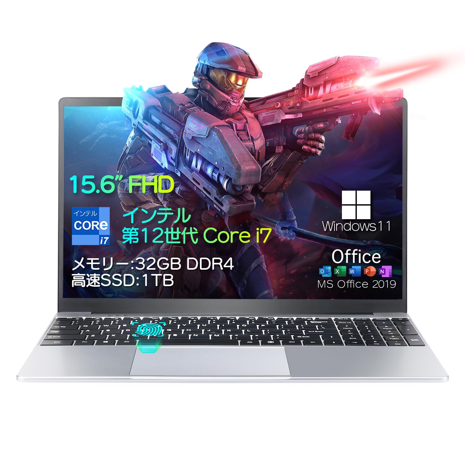 Mua VETESA 12th Generation Core i7 Gaming Laptop, 15.6 inch LCD/1920 x ...