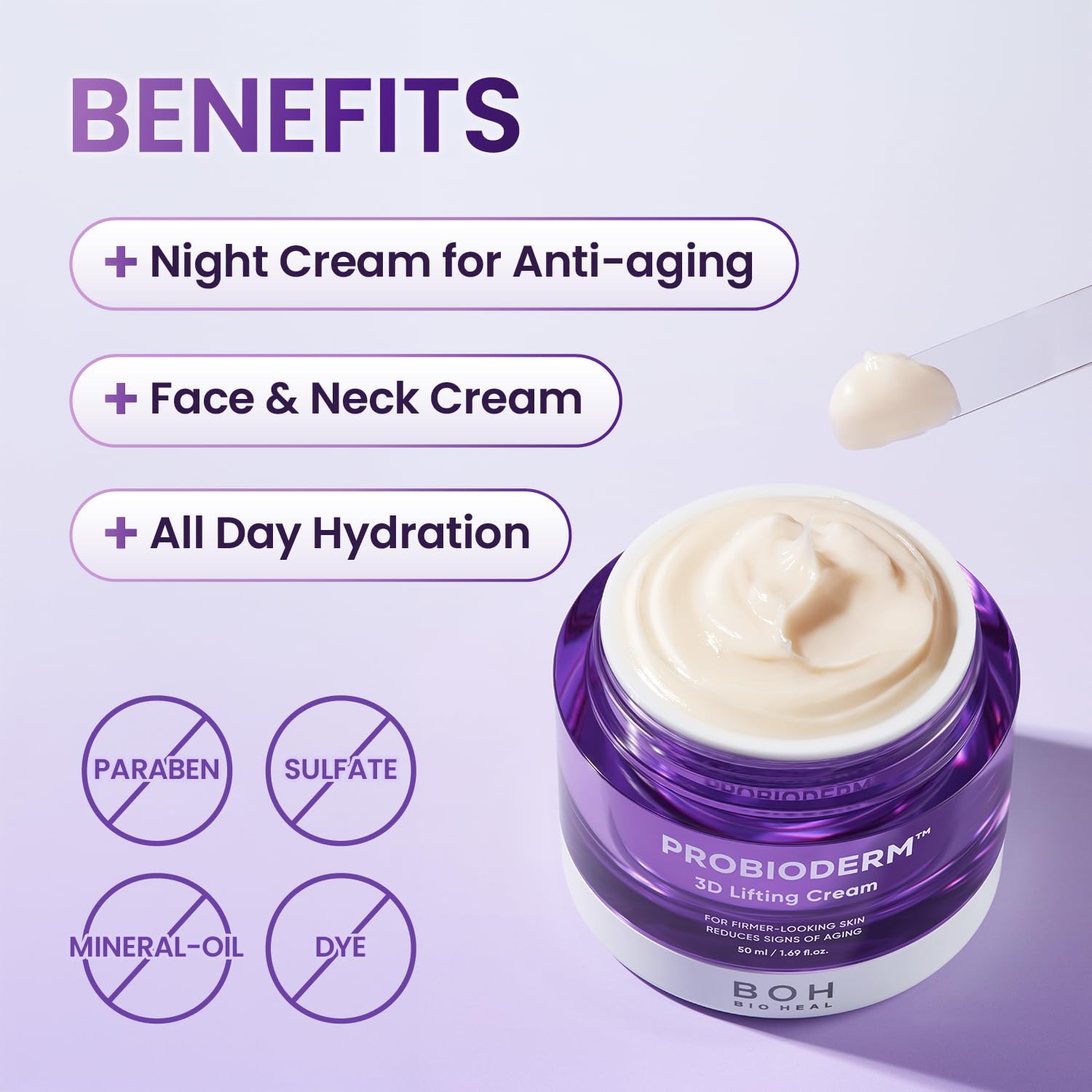 Mua BIOHEAL BOH Probioderm 3D Lifting Cream 1.7 fl oz | Advanced Korean ...
