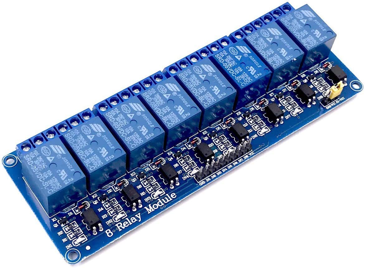Mua 2pcs 8 Channel DC 5V Relay Module with Optocoupler for UNO R3 MEGA ...