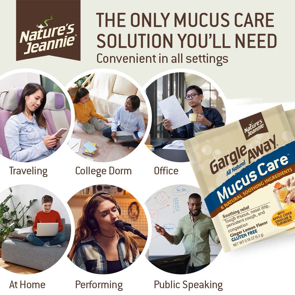Mua Gargle Away by Nature's Jeannie All Natural Mucus Care- Soothes ...