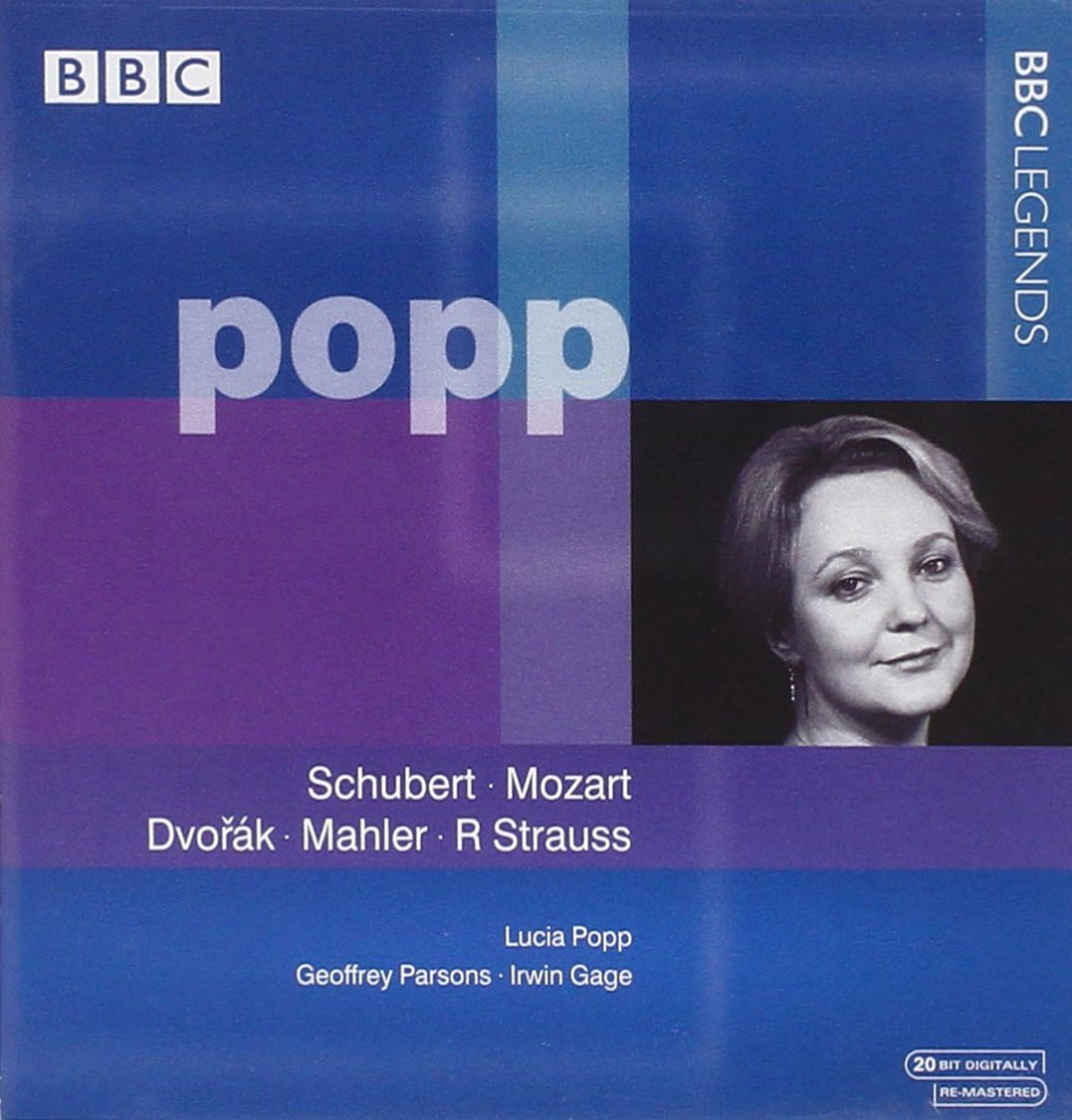 Popp, Lucia: Songs By Mozart, : Lucia Popp (Soprano), Geoffrey ...