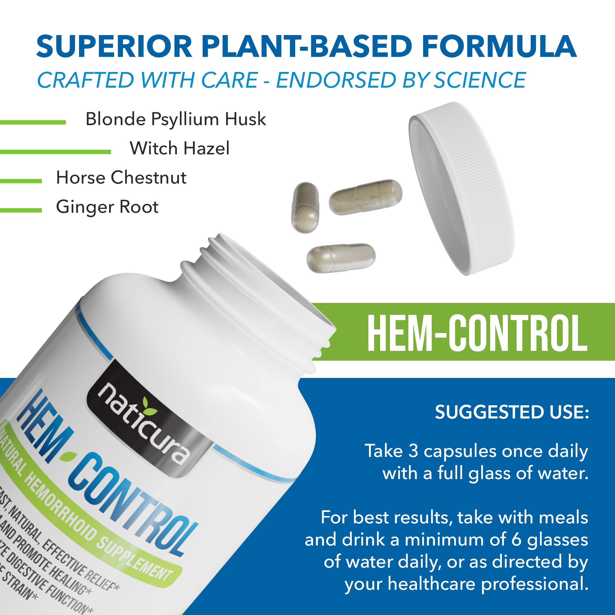 Mua Naticura Hem-Control - Fast Effective Hemorrhoid Treatment ...