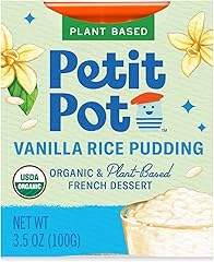 Petit Pot | Organic French Dessert | Plant-Based Vanilla Rice Pudding ...