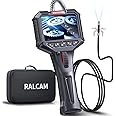 Ralcam Two-Way Articulating Borescope, Endoscope Camera with Light 0.24in/6.2mm Articulated ...