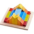 Amazon.com: HABA 3D Arranging Game Creative Stones with 28 Wooden ...