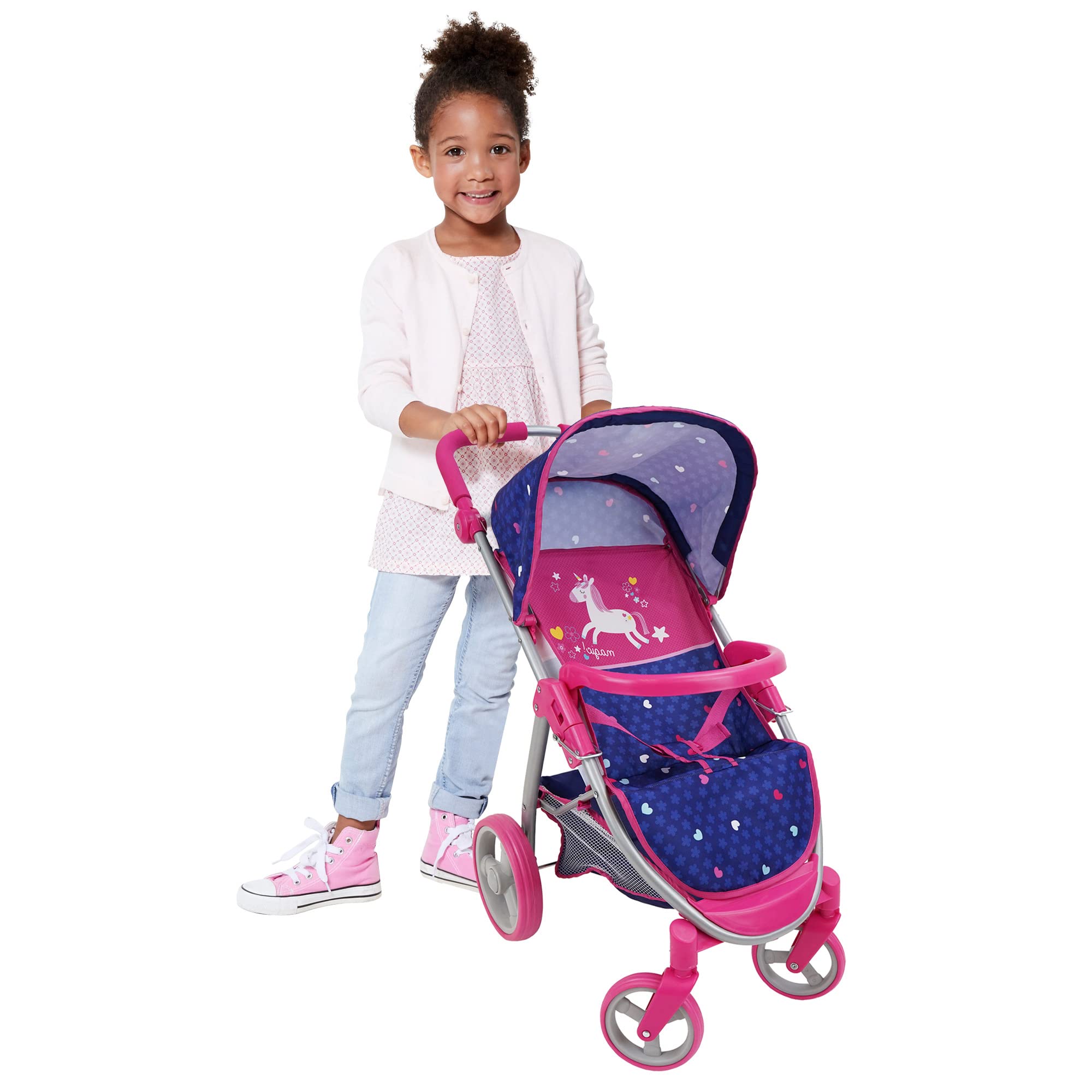 Mua 509 Crew Unicorn 2-in-1 Doll Travel System - Converting Car Seat ...