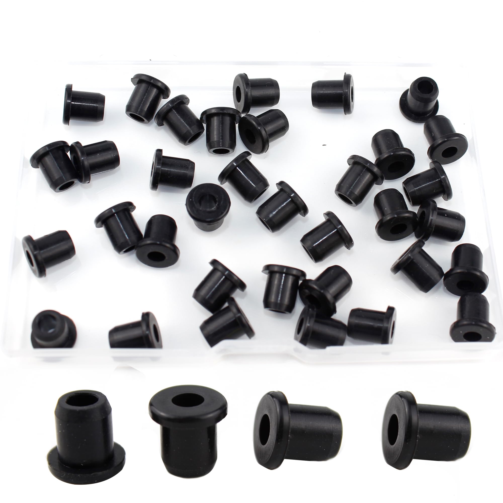 Mua 1/4 Inch Drill Hole, 3/16 Inch ID Silicone Rubber Grommets for ...