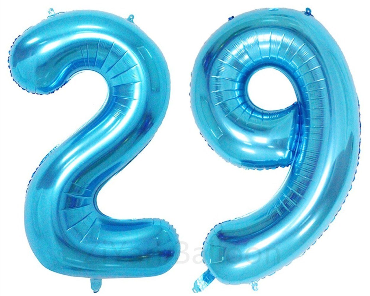 Amazon.com: ZiYan 40inch Blue Number 29 Balloon Party Festival ...