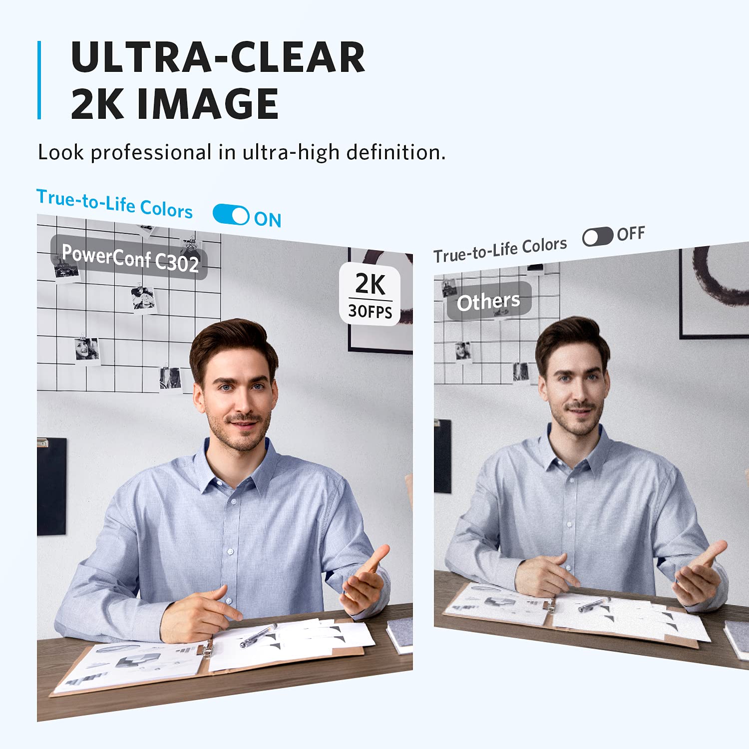 Mua Anker PowerConf C302 Smart Full HD Webcam, AI-Powered Framing ...