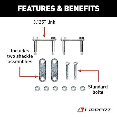 Mua Lippert Trailer Axle Attaching Parts (AP) Suspension Kit for 2,000 ...