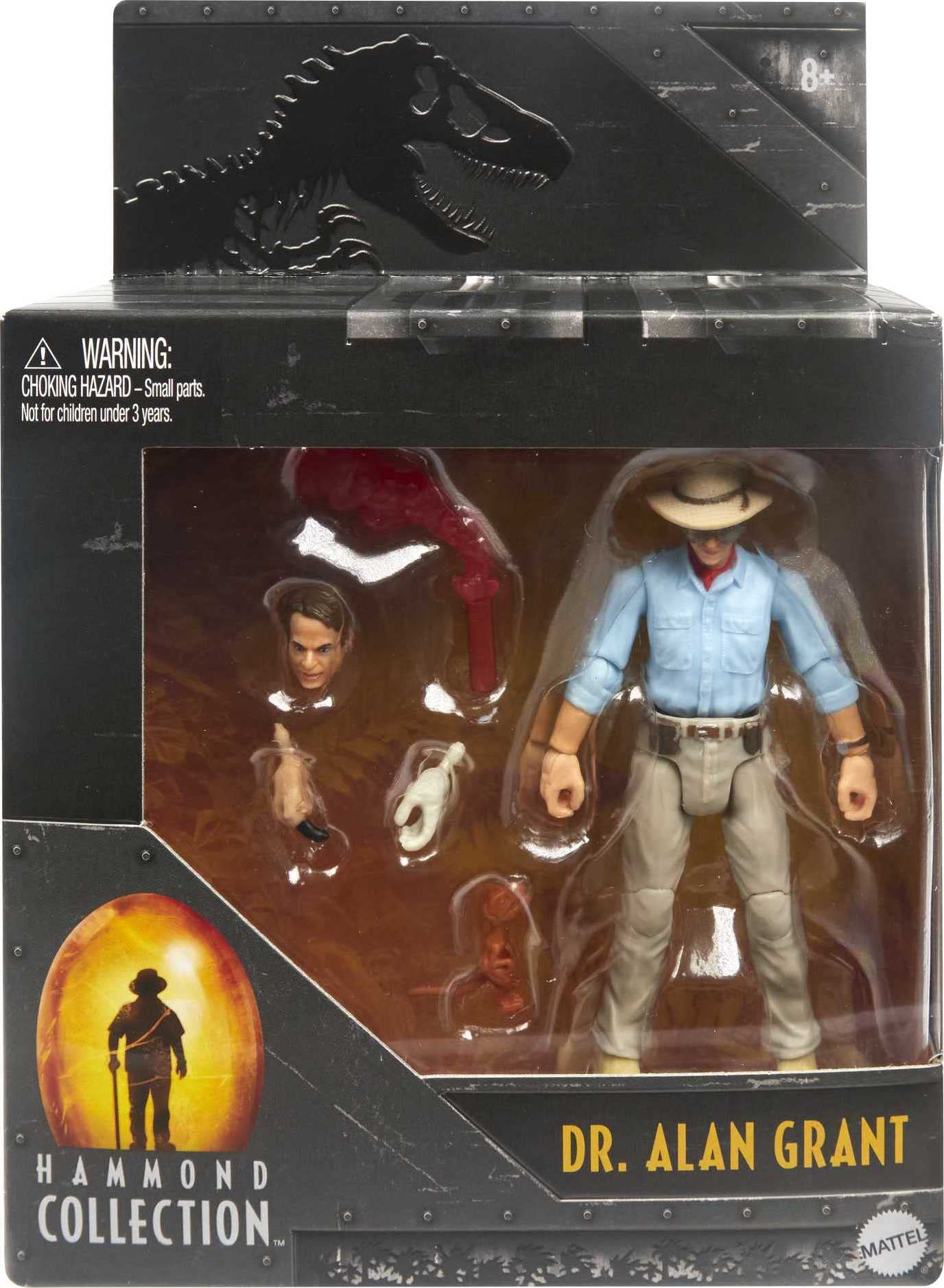 Mattel Jurassic World Hammond Collection Dr Alan Grant, Figura ...