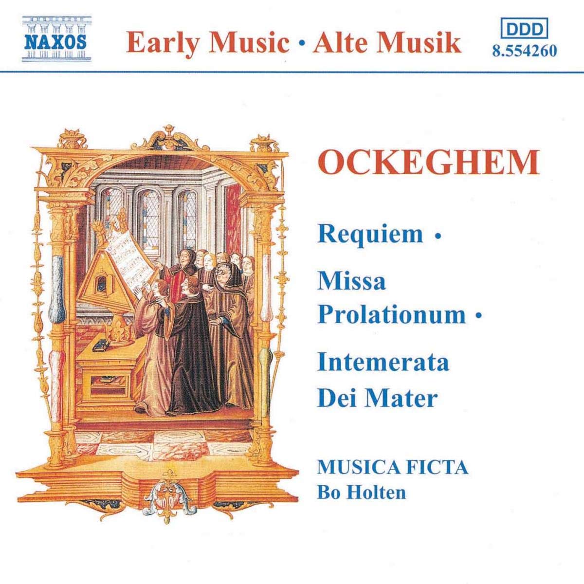 Johannes Ockeghem, Bo Holten, Musica Ficta - Ockeghem: Requiem; Missa ...