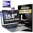 Amazon.com: JEAPKA Magnetic Laptop Privacy Screen Filter 15.6 inch for ...