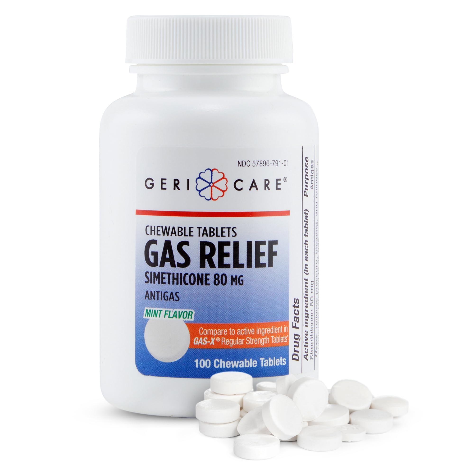 Mua Simethicone Chewable Gas-Relief Tablets 80mg | Fast Relief for Gas ...